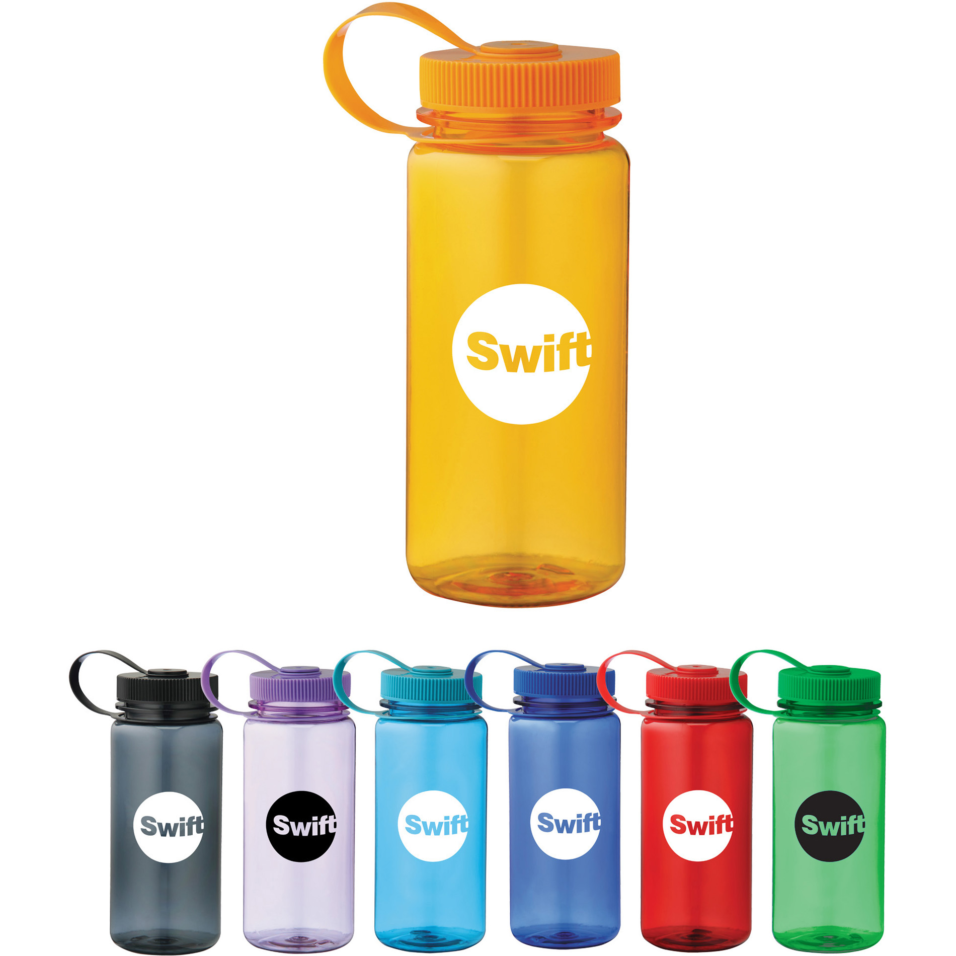 Branded Plastic Bottles: Custom Water Bottles | rushIMPRINT